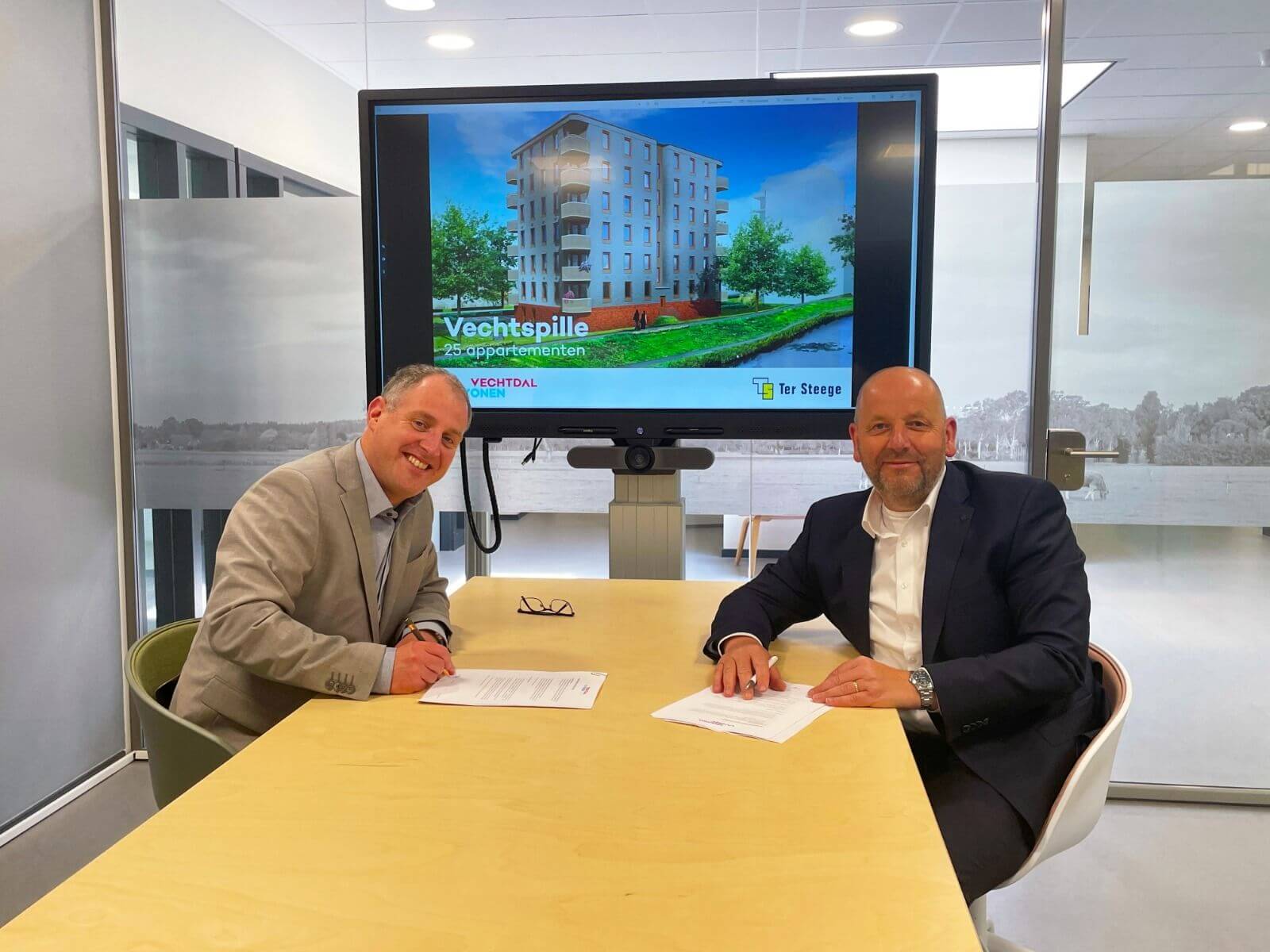 Start bouw Vechtspille - TBVA